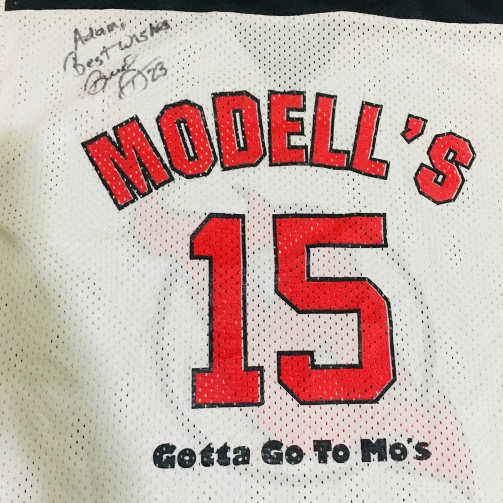 Signed Autographed Bruce Driver Devils Jersey - Gem